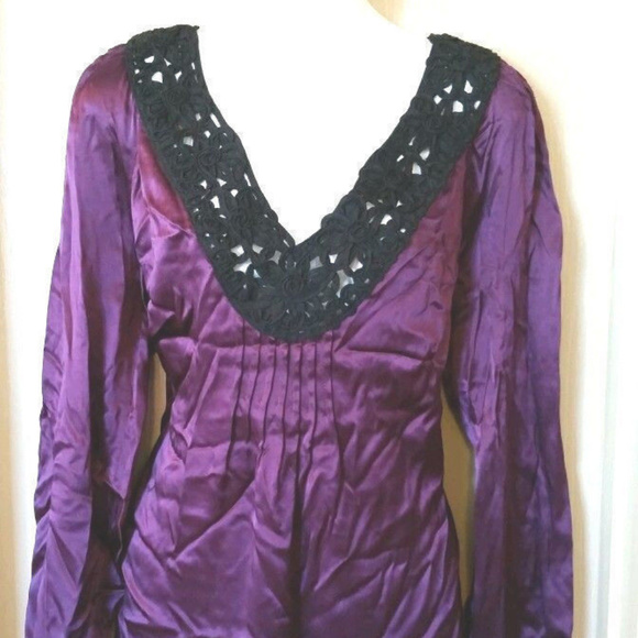 Max Studio | Tops | Max Studio 8 Plus Size 100 Silk Shirt Sz1x New With ...